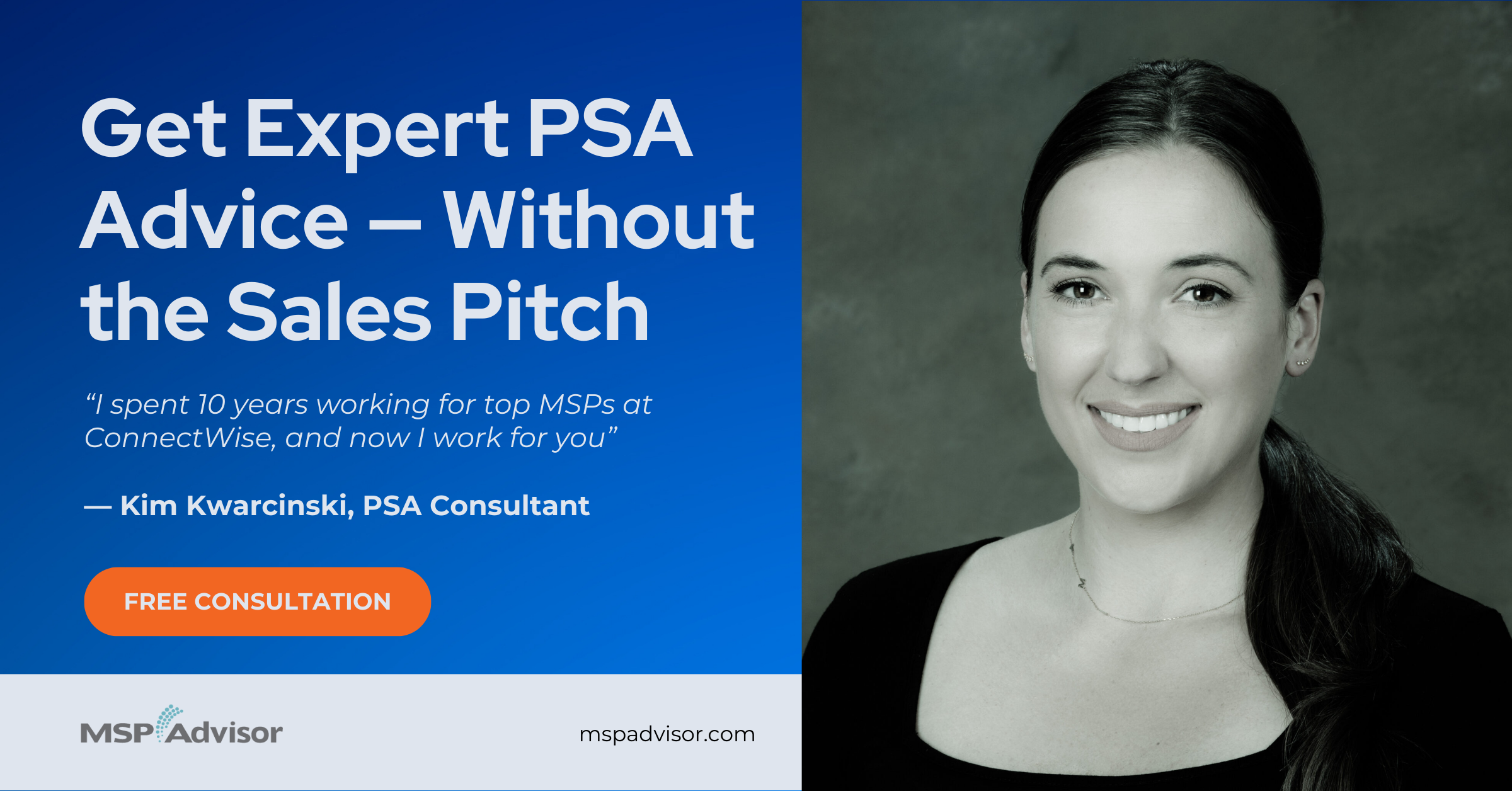 PSA Consulting for MSPs - MSP Advisor